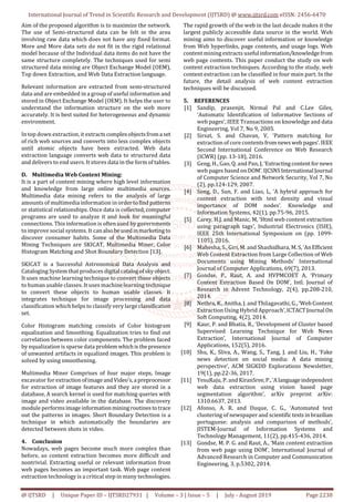 Study On Web Content Extraction Techniques PDF