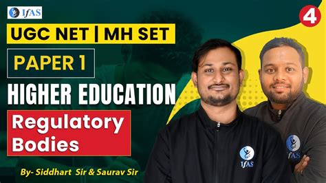 Higher Education Regulatory Bodies Ugc Netset Paper 1 Ifas Youtube