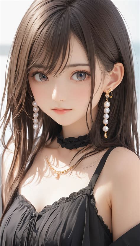 傑作 最高品質 1 2 一人の女の子 一人で 骨のある体15歳New Ryouikiイヤリング SeaArt AI