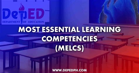 Deped Melcs Most Essential Learning Competencies Deped Ph
