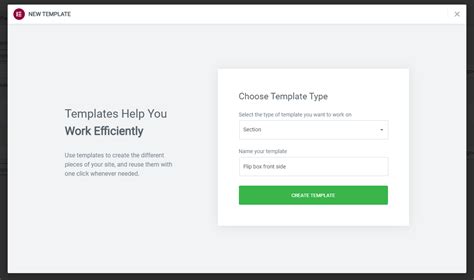HUB Elementor How To Create Flip Box With Custom Template