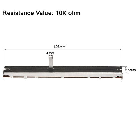 Uxcell Fader Variable Resistors Mixer 128mm Straig Grandado