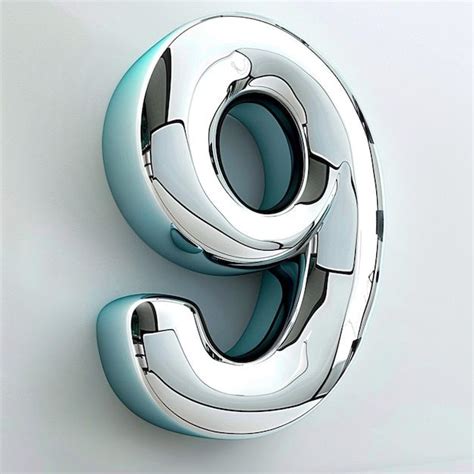 Best 13 Numerical Number Nine In Creative Digital Art Style Artofit