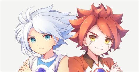 イナズマイレブン バーンとガゼル めぐろのイラスト Pixiv
