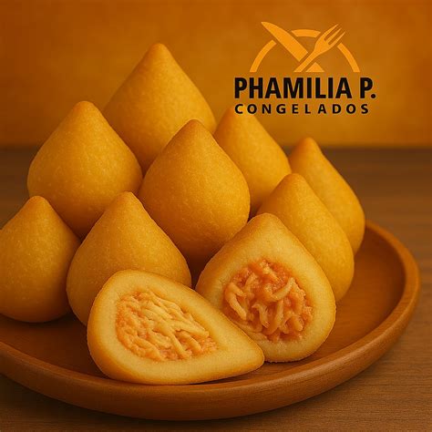 Mini Coxinha De Frango 1kg Phamilia P Congelados
