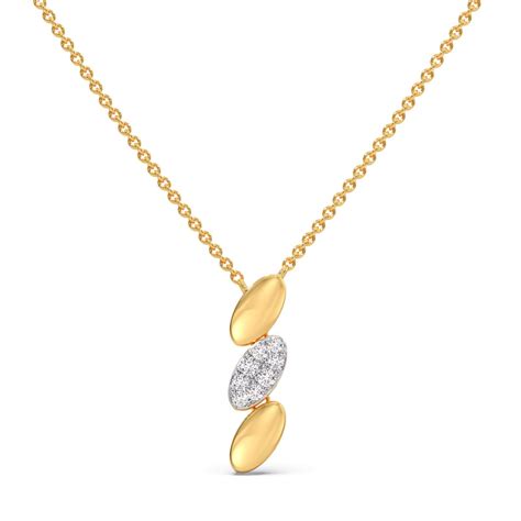 Striking Amiable Heart Diamond Pendant Necklace For Women Under 20k