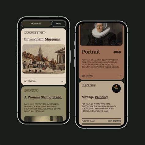 Website Concept For History Museum By Tomasz Mazurczak Дизайн веб