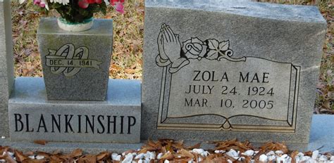 Zola Mae Daniels Blankinship 1924 2005 Find A Grave Memorial