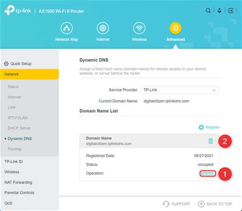 วธเปดใชงานและกำหนดคา DDNS บนเราเตอร TP Link Wi Fi 6 ของคณ
