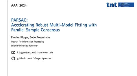 Underline Parsac Accelerating Robust Multi Model Fitting With