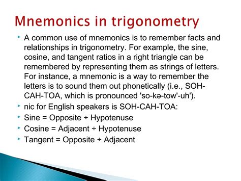 Trigonometry Basics And Uses Ppt