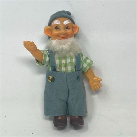 American Vintage Other Vintage 94s Elf Dwarf Elves Munchkin Rubber Articulated Miniature