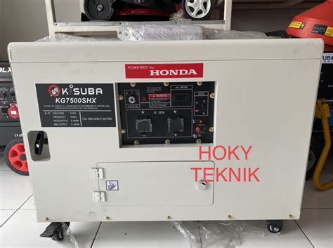 Generator Silent Bensin Genset Honda Silent 5000 Watt Lazada Indonesia
