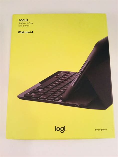 Focus Keyboard Case Ipad Mini 4 By Logitech Black Auto Sleepwake