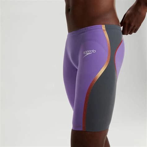 Speedo Mens Fastskin Lzr Pure Intent Reign Jammer Purplegrey
