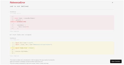 Mui Theme Examples CodeSandbox