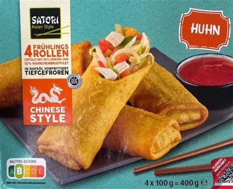 Спрінг роли овочеві Satori калорійність харчова цінність ⋙tablycjakalorijnosti