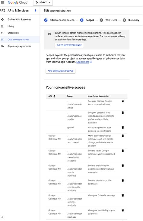 Issue With Google Calendar Module Error 403 Request Had Insufficient