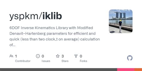 Github Yspkm Iklib Dof Inverse Kinematics Library With Modified Denavithartenberg