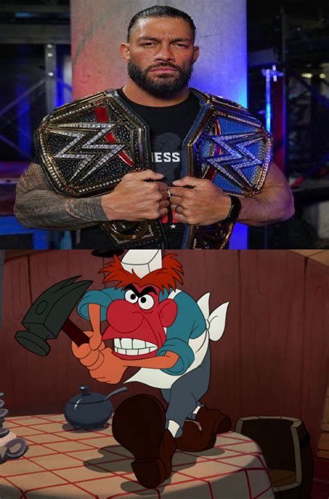 Roman Reigns Makes The Carpenter Really Angry By Ajolley785727 On Deviantart