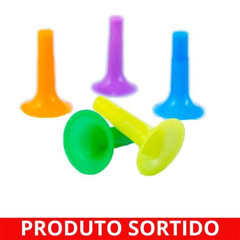 Mini Corneta Color 0095a Mini Toys 10un Atacado São Paulo