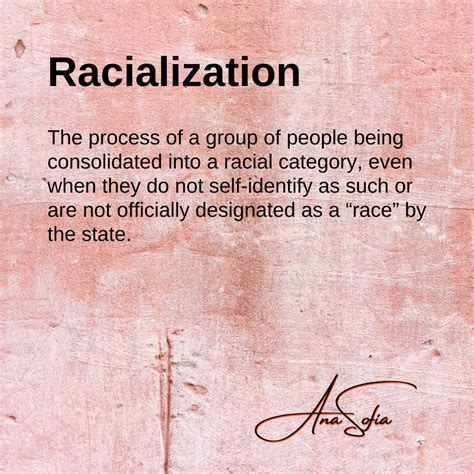 Definitions Racialization Whoami Anasofía Villanueva