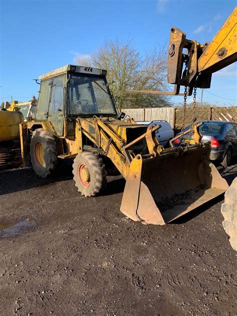 Jcb 3cx 4x4 Sitemaster Serial Number 334129 Year 1987 Vicary Plant