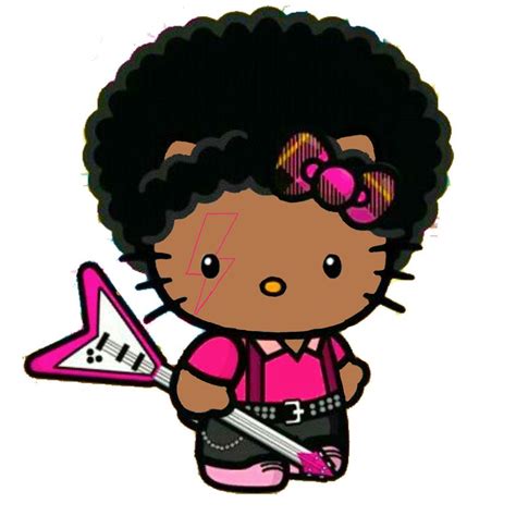 Afro Hello Kitty Hello Kitty Pretty Wallpaper Ipad Kitty