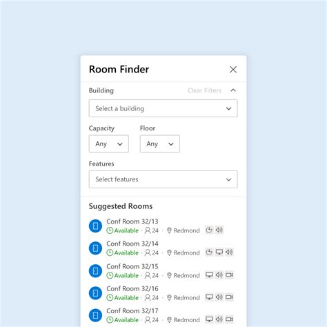 Outlook Room Finder — Donna Seo