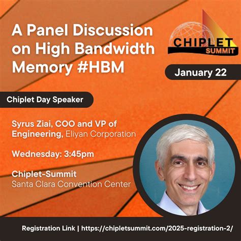 Hbm Hbm Chipletsummit Semiconductors Innovation Eliyanteam Hbm Eliyan Corporation