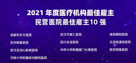 盈康生命旗下四川友谊医院上榜“最佳雇主top10”西部热线