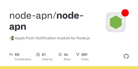 GitHub Node Apn Node Apn Calling Apple Push Notification Module