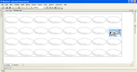 creating simple animating object using javascript in asp