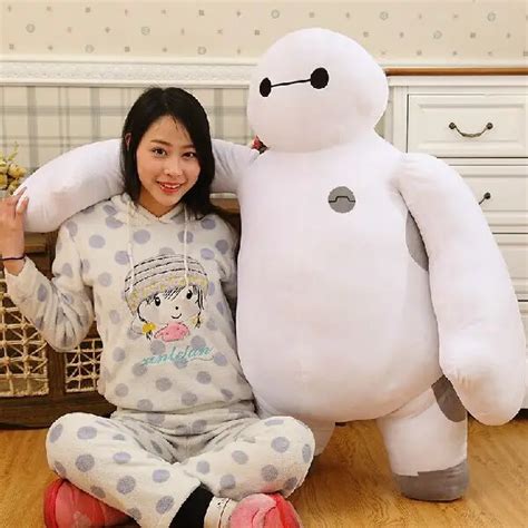 2016 100cm Large Size Cartoon Big Hero 6 Baymax Plush Dolls Robot Toy
