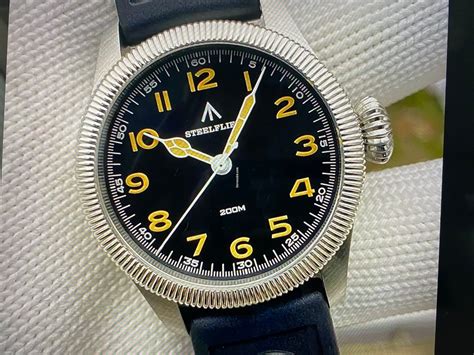 Seiko VH 31 Steeldive Flier Khaki SF741 For 142 For Sale From A