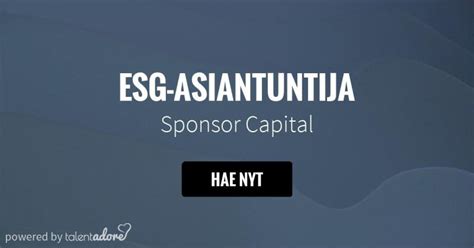 Jari Honkanen On Linkedin Esg Asiantuntija