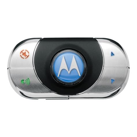 MOTOROLA WIRELESS BLUETOOTH CAR KIT CH1324A MANUAL Pdf Download ManualsLib
