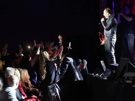 Las Fotos Del Show De Cristian Castro Con Susana Giménez En Primera