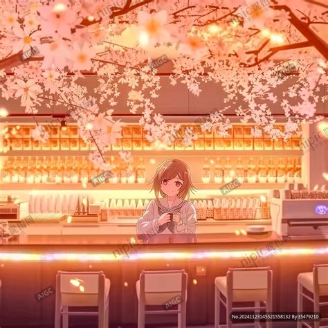 Ai创作图人物粉色治愈系唯美 日系风插画 日系插画 治愈系少女粉插画 东京樱花苏打 治愈系插 治愈系少女 插图配图壁纸美图 日系插画插画 日系少女插画 日系插图 窗外飘落的樱花 日系女孩插画