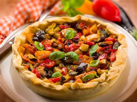 Une tarte aux légumes du soleil FaireFrance