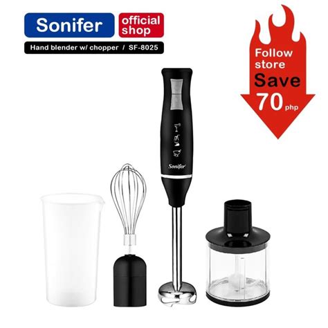 Sonifer Kitchen Portable Blender Food Processor Hand Mixer Meat Grinder