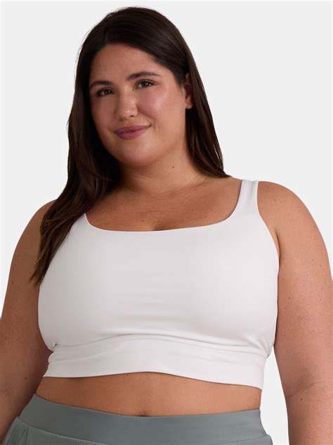 Avia Womens And Womens Plus Two Strap High Impact Molded Cup Sports