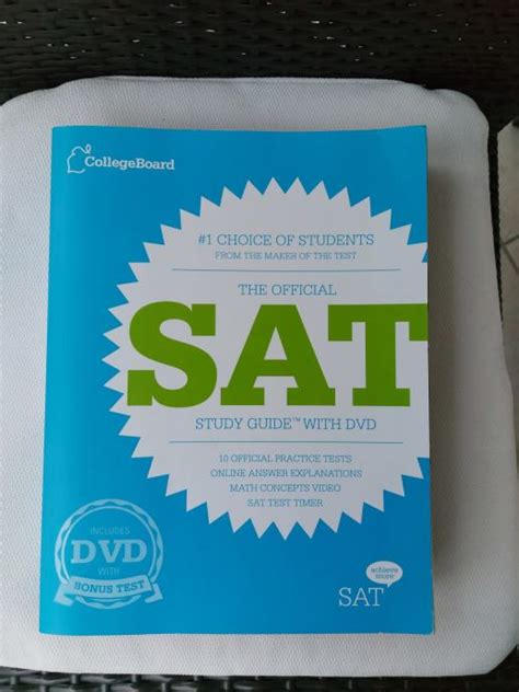 The Official Sat Study Guide Study Guide Edition