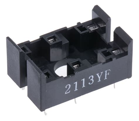 P6c 06p Omron Omron 6 Pin 380v Ac Pcb Mount Relay Socket For Use With