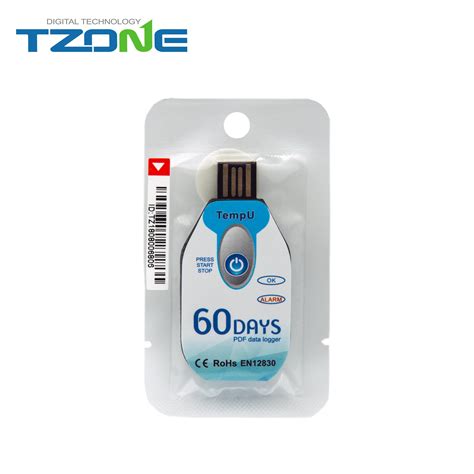 Tzone Tempu02 Single Use Pdf Temperature Data Logger Use In Cold Chain