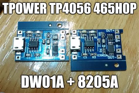 The New Version Of The TP4056 Advices Chargers BudgetLightForum Com