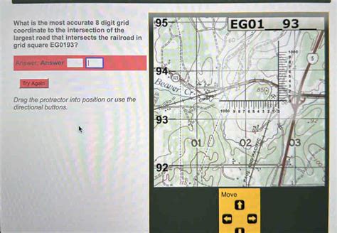 Solved What Is The Most Accurate 8 Digit Grid Coordinate To The