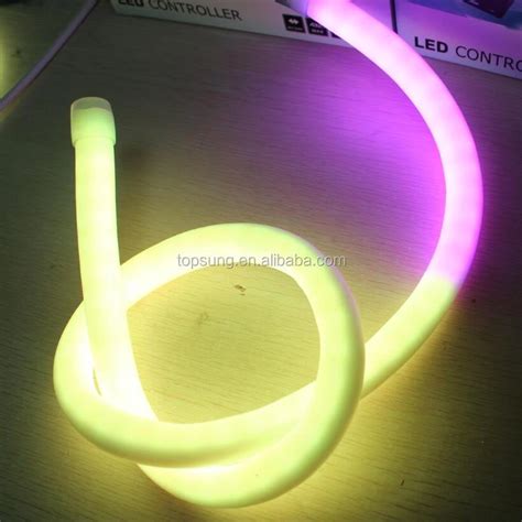 Buy M Degree Addressable Rgb Rainbow Neon Lights Custom Made Magic Neon Strips Mm