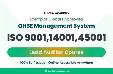 Qhse Management Certified Qhse Lead Auditor Training Courses 2025