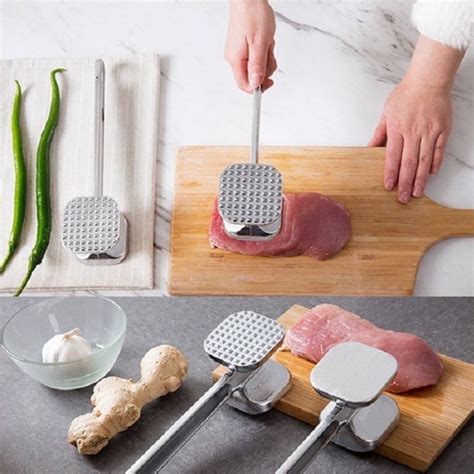 Búa Gang Đập Dầm Thịt 2 Đầu Giã Gừng Đập Tỏi Thông Minh 3 Trong 1 A0312